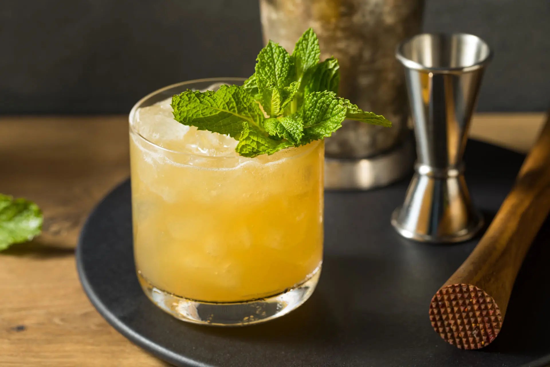 Whiskey Smash Cocktail Recipe – Fat Baby Bourbon